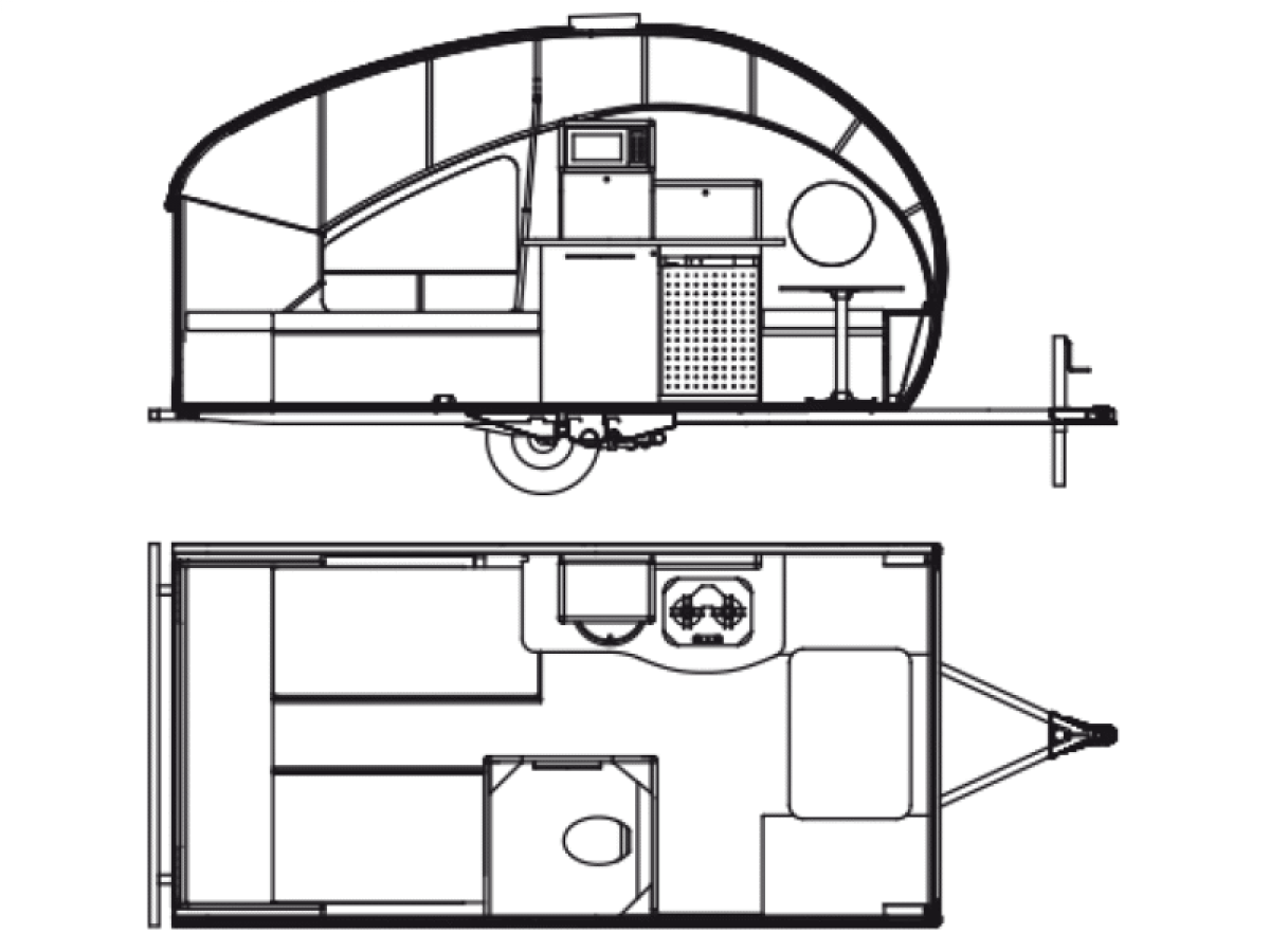 Ultra Lightweight Travel Trailers for Sale under 2000 lbs | Woody’s RV ...