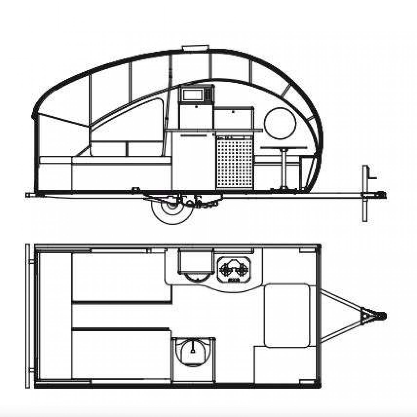 Ultra Lightweight Travel Trailers for Sale under 2000 lbs | Woody’s RV ...