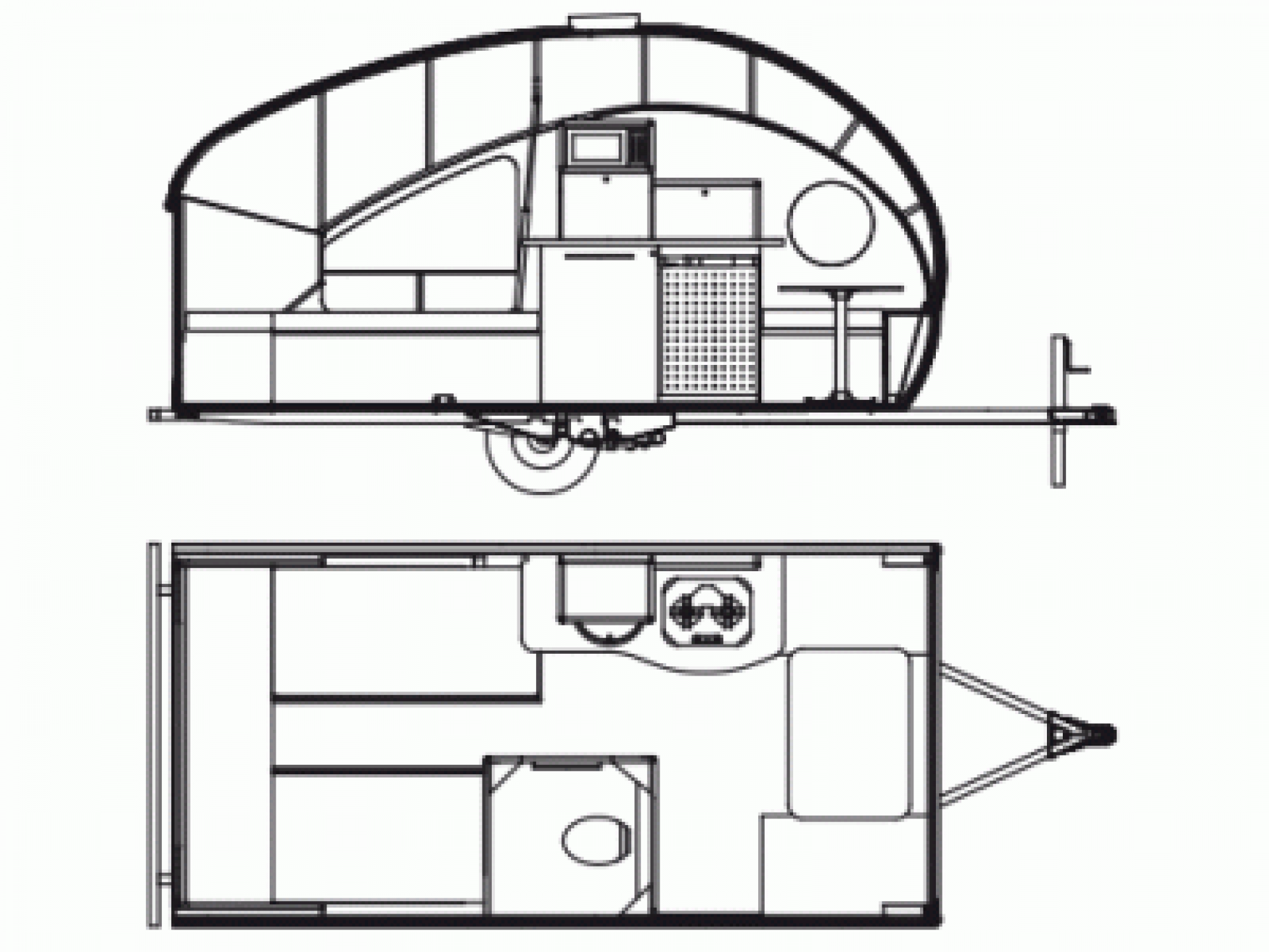 Ultra Lightweight Travel Trailers for Sale under 2000 lbs | Woody’s RV ...