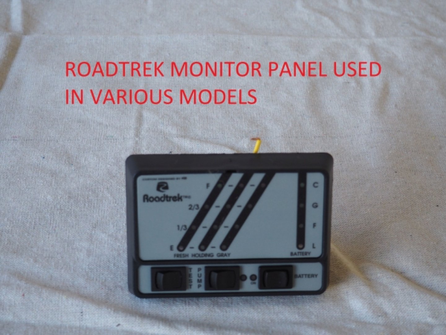 Roadtrek monitor panel HM 1166 - Mobilife RV Centre