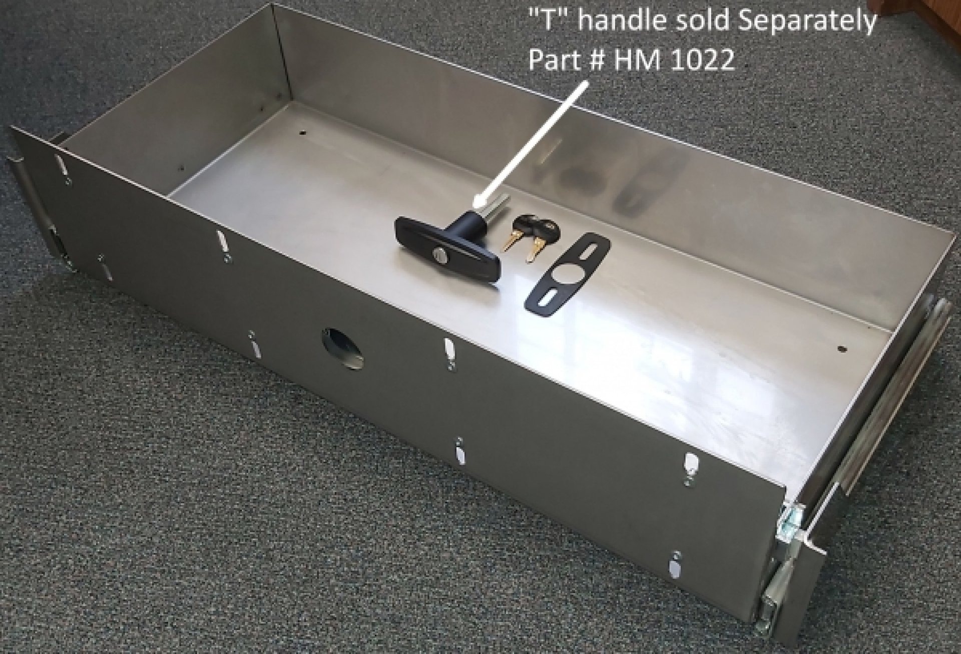 Roadtrek 210 Stainless Steel rear tray HM 1523 - Mobilife RV Centre