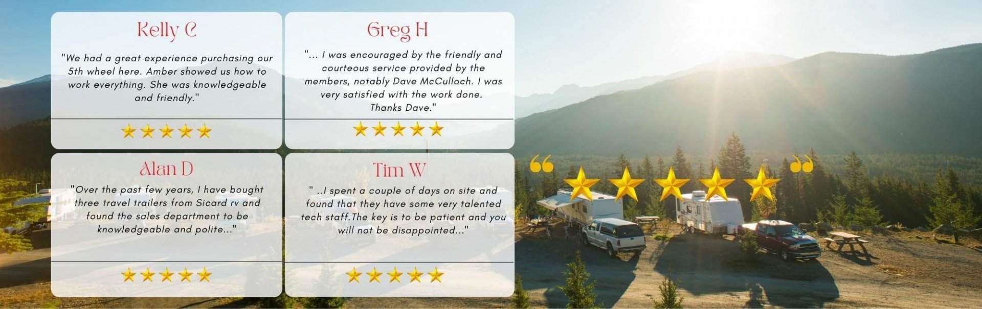 Sicard RV - Enjoy the RV'ing Lifestyle with Ontario's #1 RV Dealer!