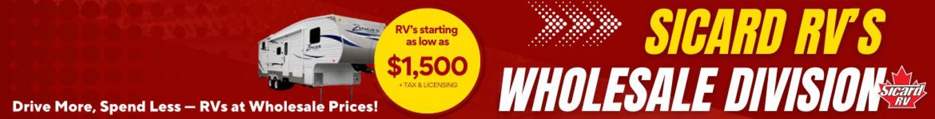 Our RV Inventory - Sicard RV