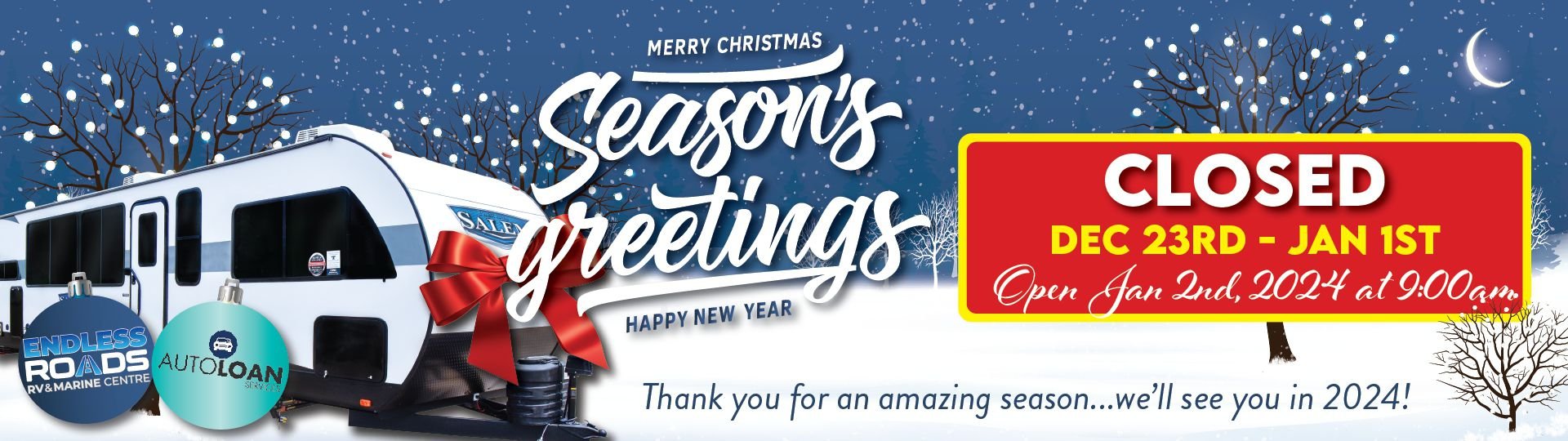 Endless Roads RV | Cornwall’s Authorized RV, Trailer and Boat Dealer